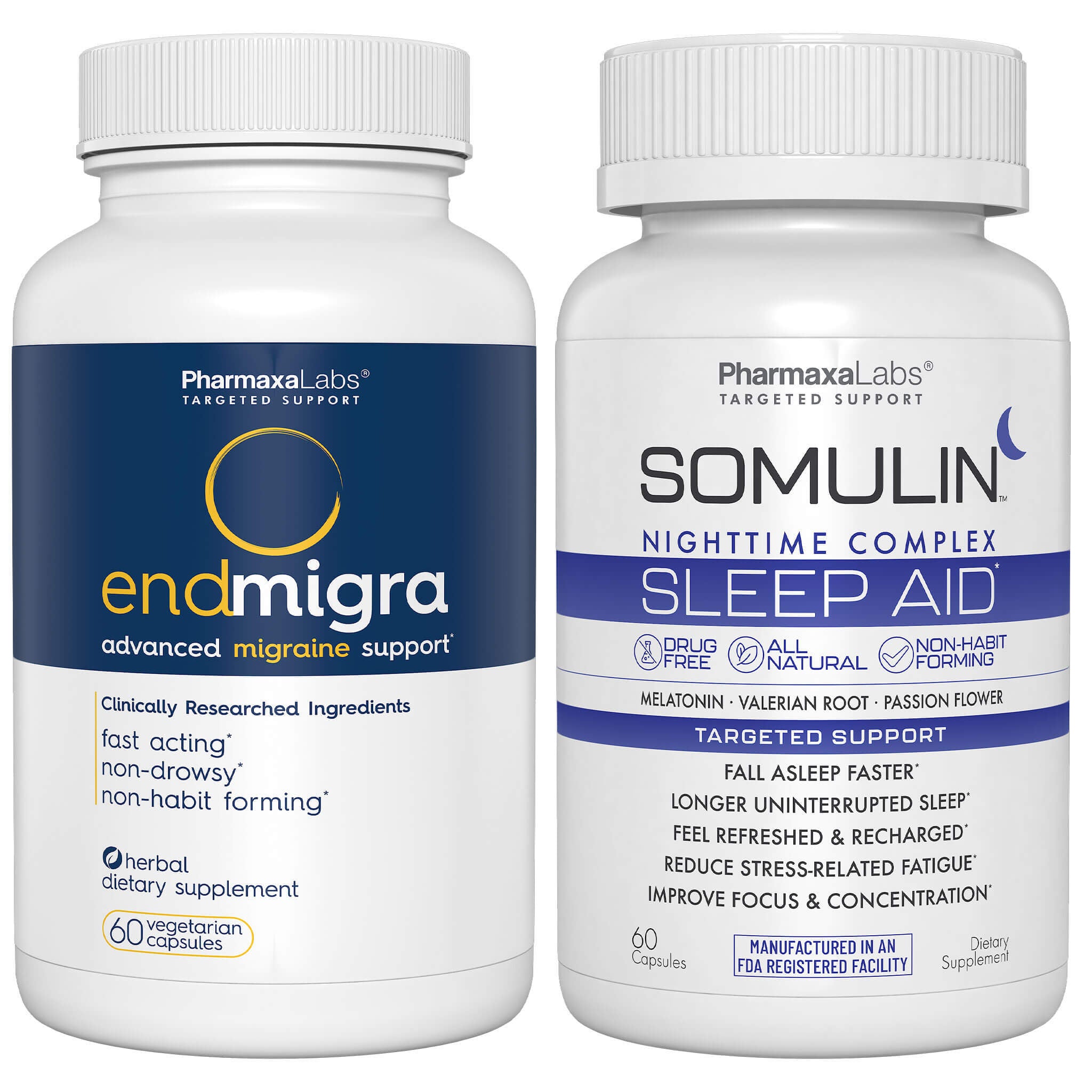Endmigra & Somulin - Pharmaxa Labs®