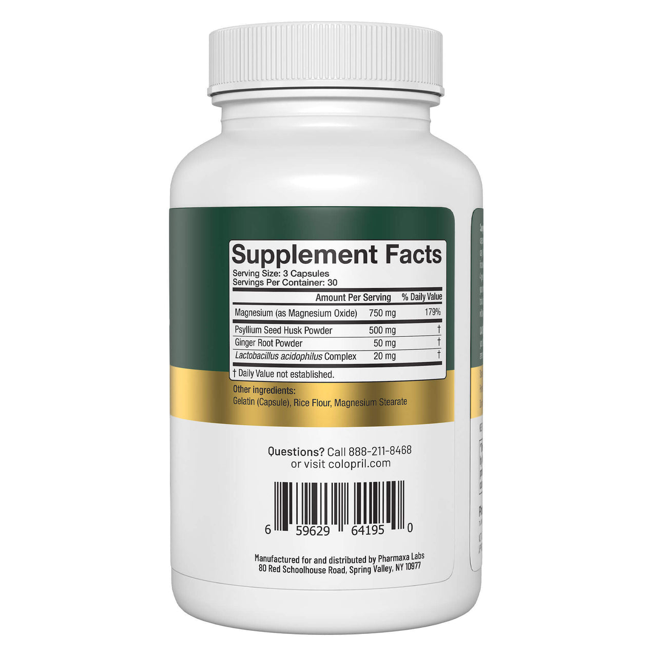 Colopril® Internal Colon Cleanse - Pharmaxa Labs